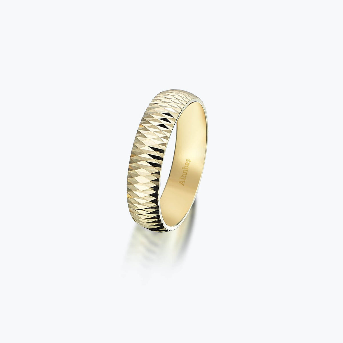 Men's Superlight Gold Wedding Ring: E0251-M - Altınbaş