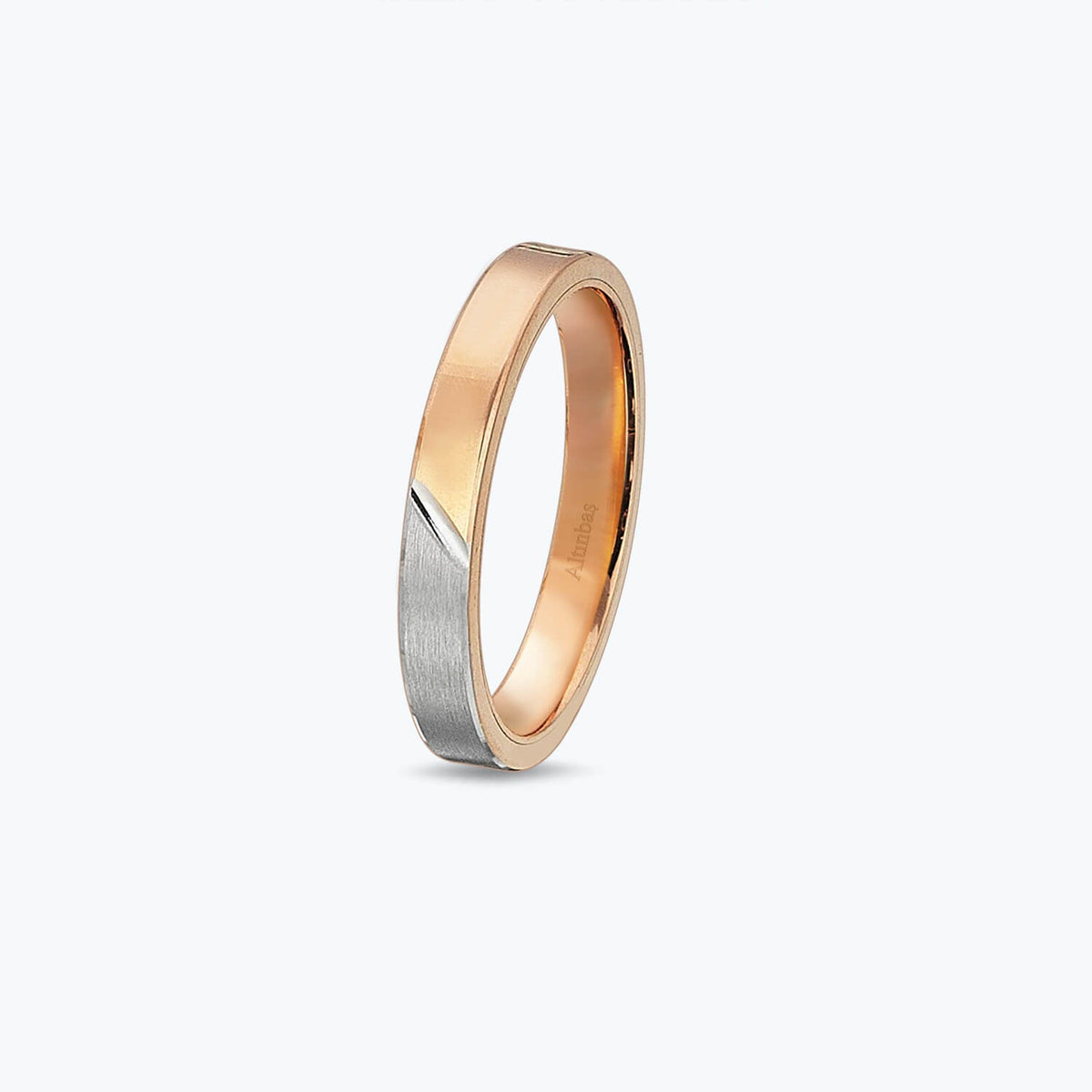 Men's Gold Wedding Ring: ALP01-M - Altınbaş